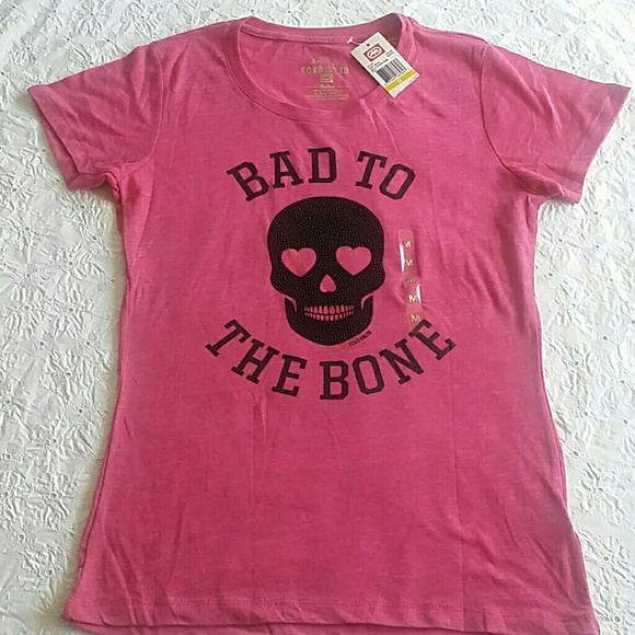 Ecko Unlimited | Tops | Ecko Black Skull Pink Shirt M | Poshmark